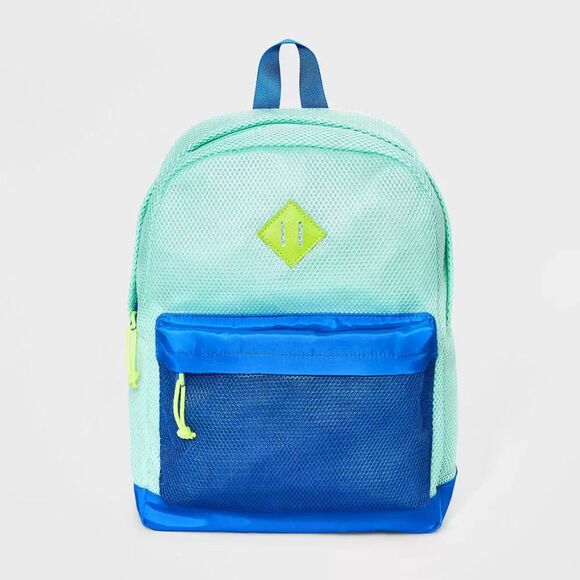 Cat & Jack | Accessories | Cat Jack Boys 6 Mesh Colorblock Backpack ...